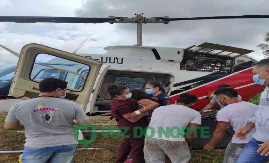 Equipes do SAMU e Sesacre resgatam paciente de Marechal Thaumaturgo