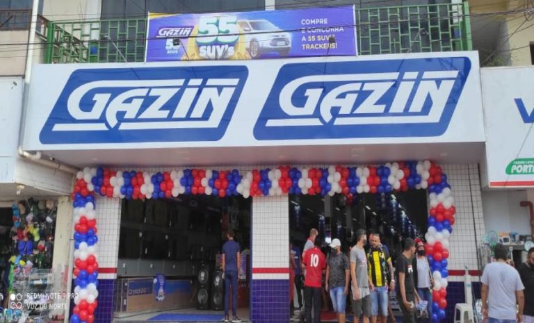 Gazin reinaugura loja com promoção especial de três dias e parcelamento ...