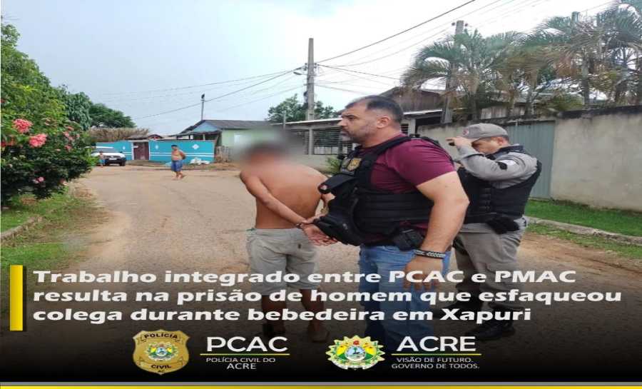 Trabalho Conjunto Entre Pcac E Pmac Resulta Na Prisão De Homem Que
